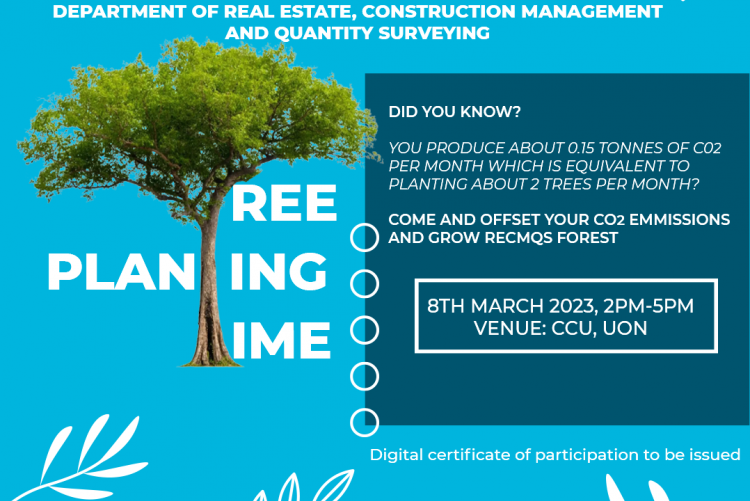 Departmental Environmental Week: Tree Planting Exercise | FACULTY OF ...